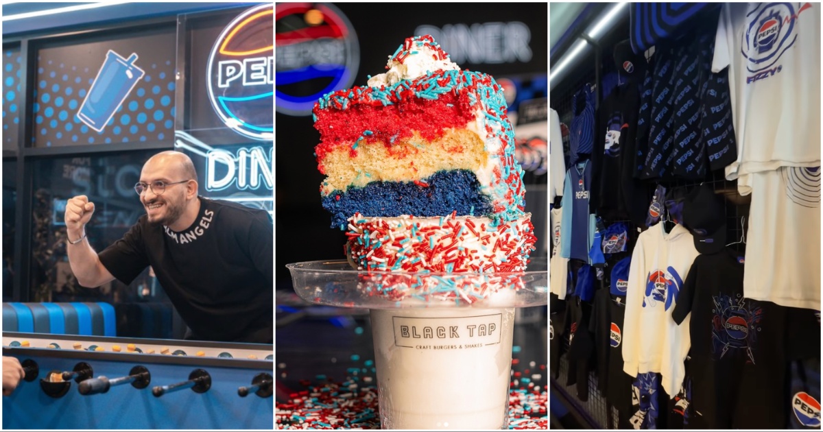 The Pepsi Diner at Boulevard Riyadh brings retro vibes and classic fare