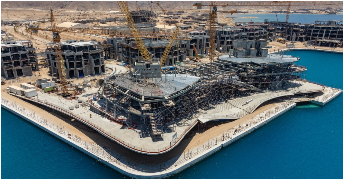Watch: AMAALA hits major construction milestones