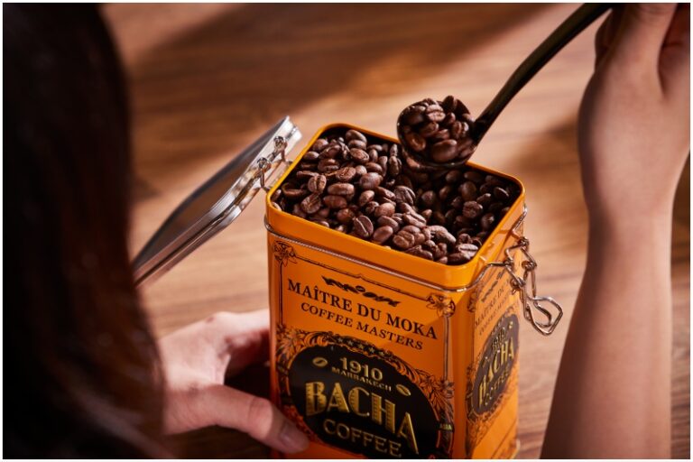 Inside Bacha Coffee's first flagship store in Solitaire Mall, Riyadh